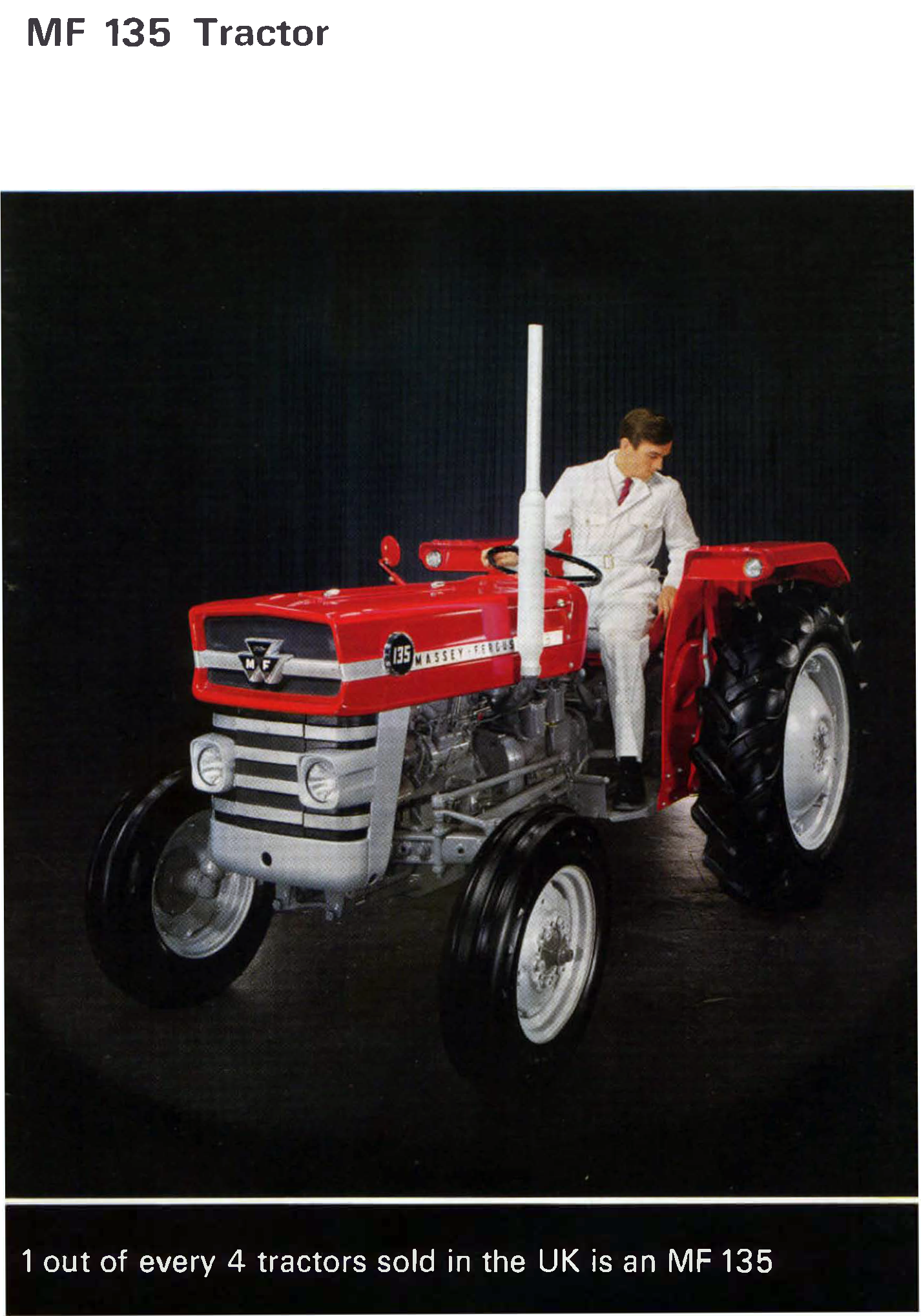 Massey Ferguson MF 135 Sales Brochure – Original 1964 - Ag Manuals, LLC