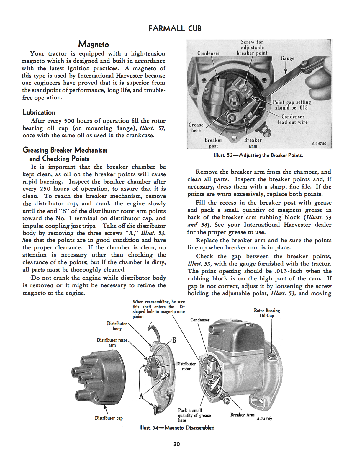 Farmall Cub Electrical Diagram