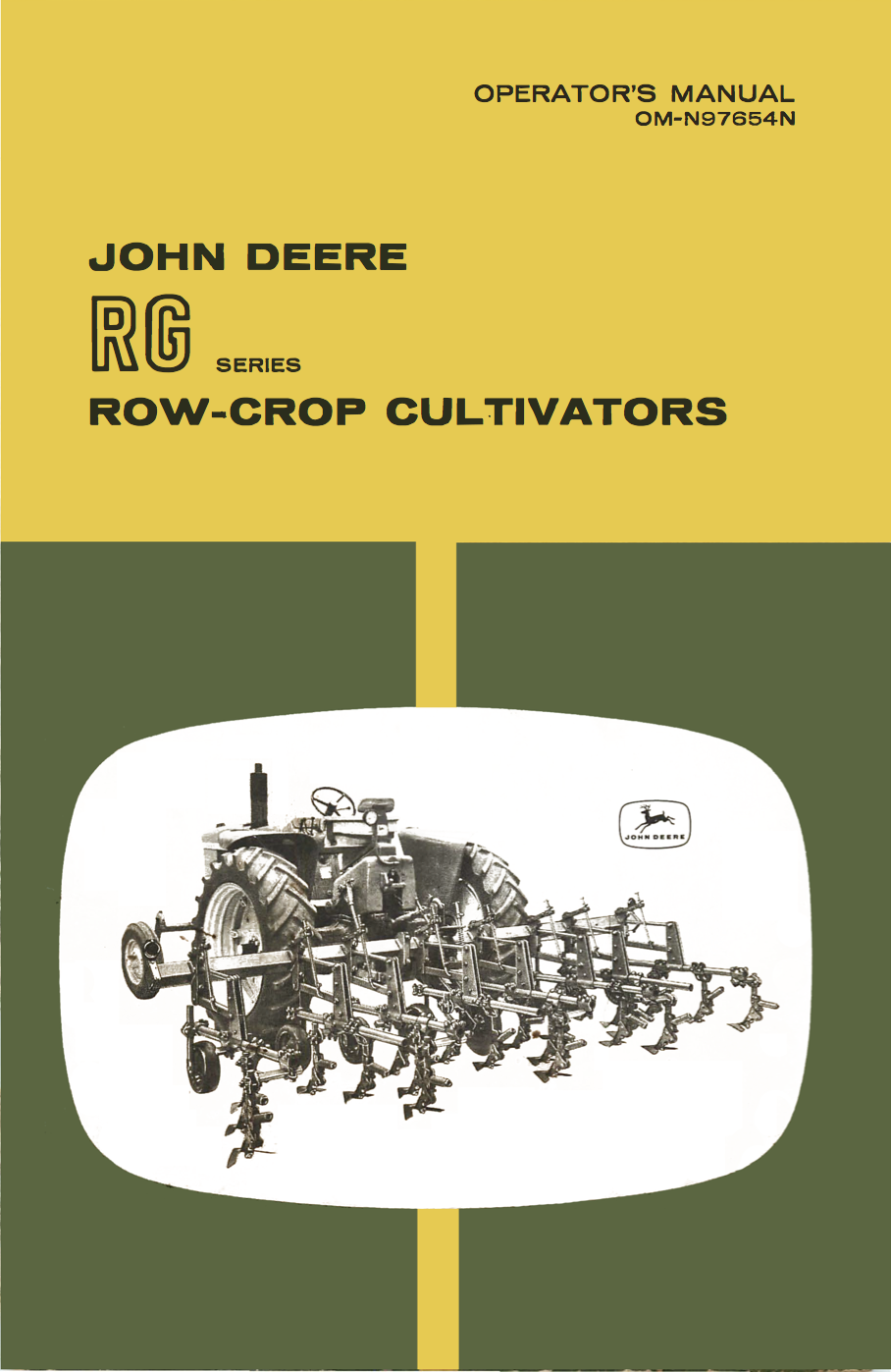 John Deere RG Series Row-Crop Cultivators Operator's Manual – Ag ...